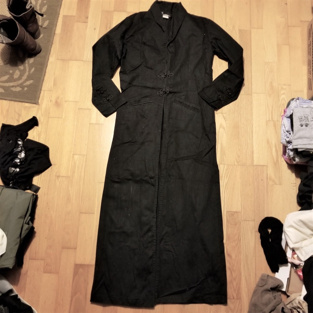 Lilith Matrix Gothic Vampire Hunter Trench Coat - Gem